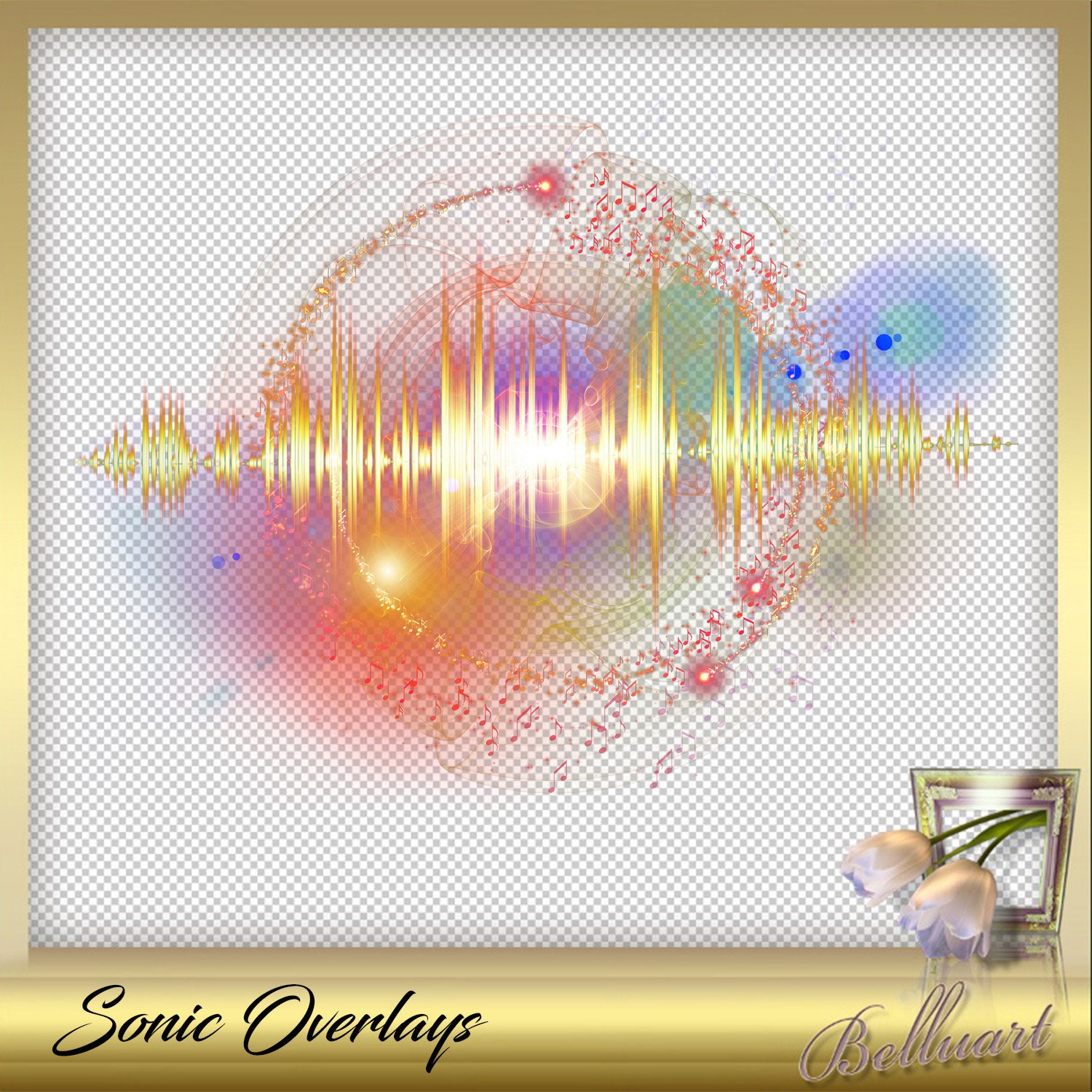 15 Sonic Overlays Sonic Clipart Music Silhouett Music | Etsy Canada