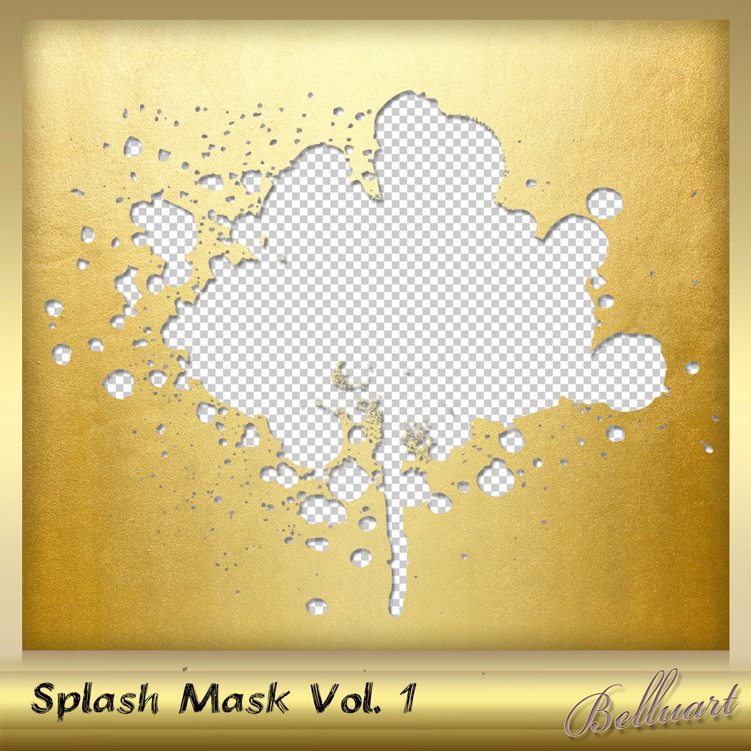 12 Splash Masks for Photoshop Vol. 1 Photoshop Clipping | Etsy
