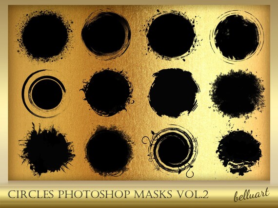 15 Circles Masks for Photoshop Photoshop Clipping Masks - Etsy.de