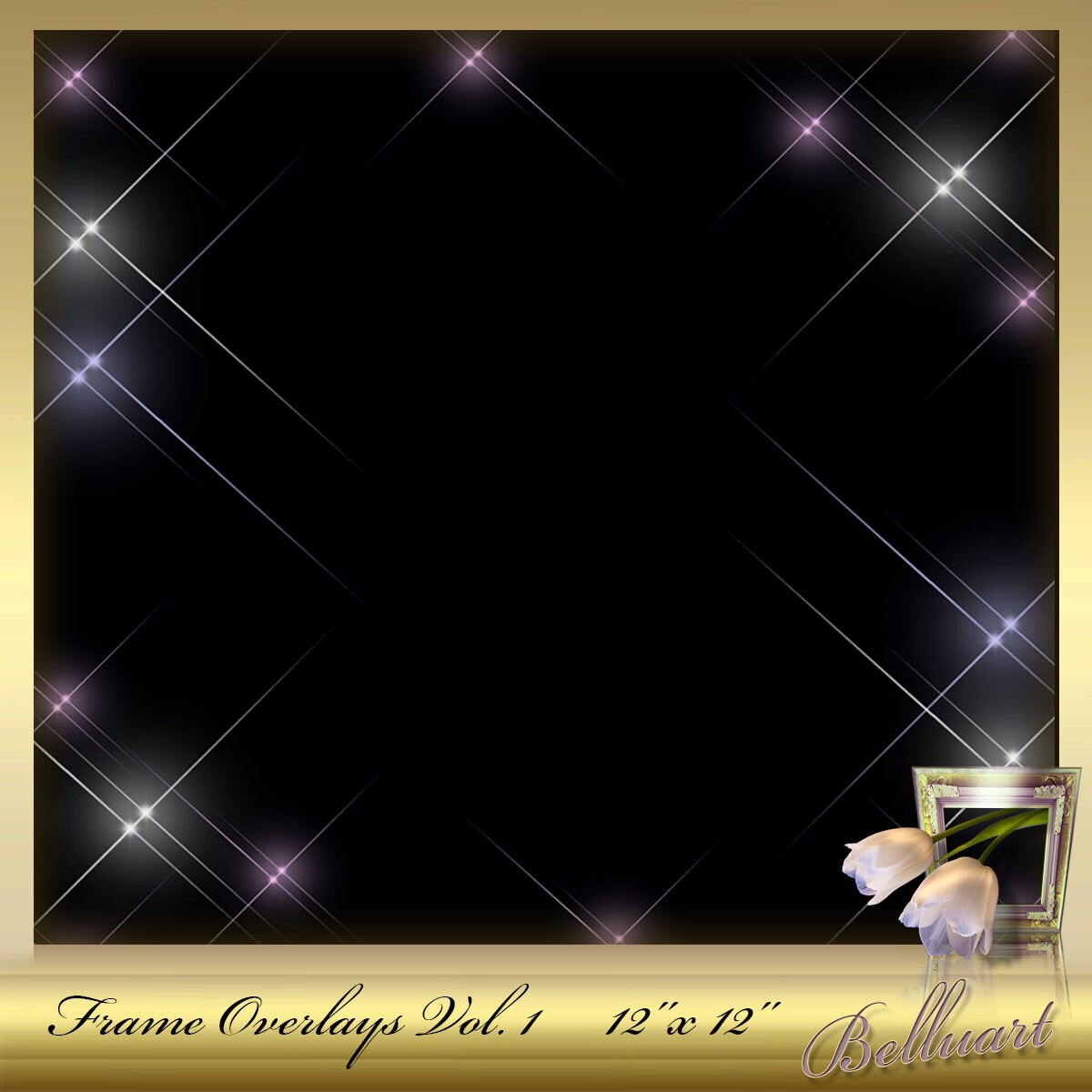 5 Frame Overlays Frames-overlay Vol. 1 Overlays Foto - Etsy