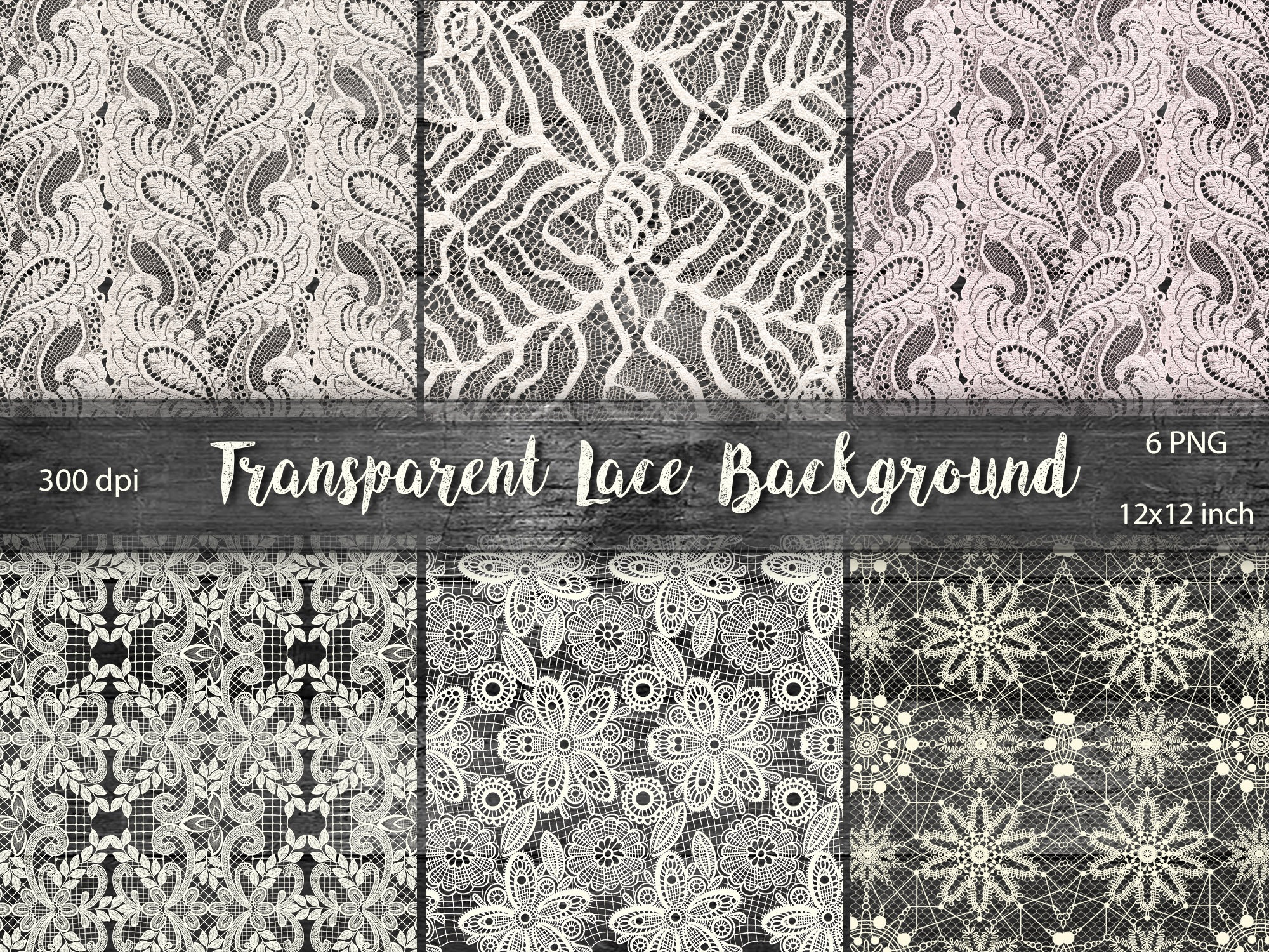 White Lace Design Background