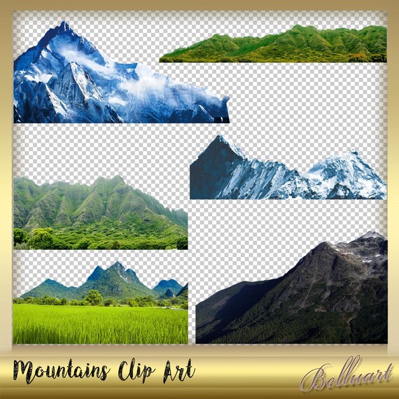 Mountain Valley Clip Art