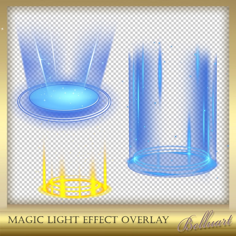 17 Magic Light Effect Overlays Glittering Stage Lighting | Etsy