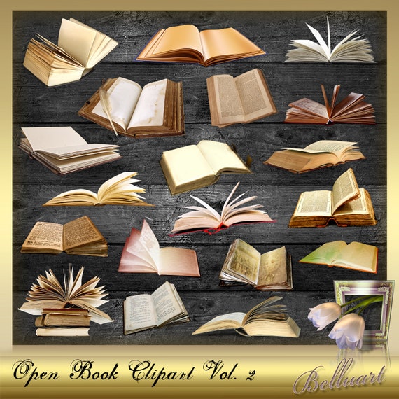 Clip Art Open Book