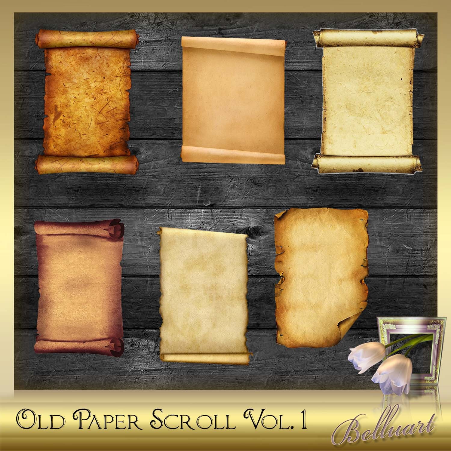 10 Old Paper Scrolls Vol.1 Old Scrolls old sroll scrolls - Etsy.de