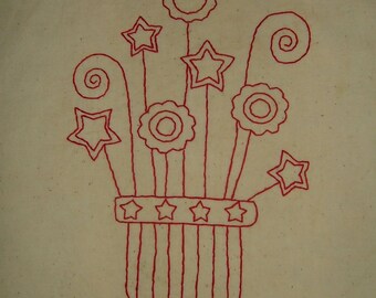 Primitive stitchery | Etsy