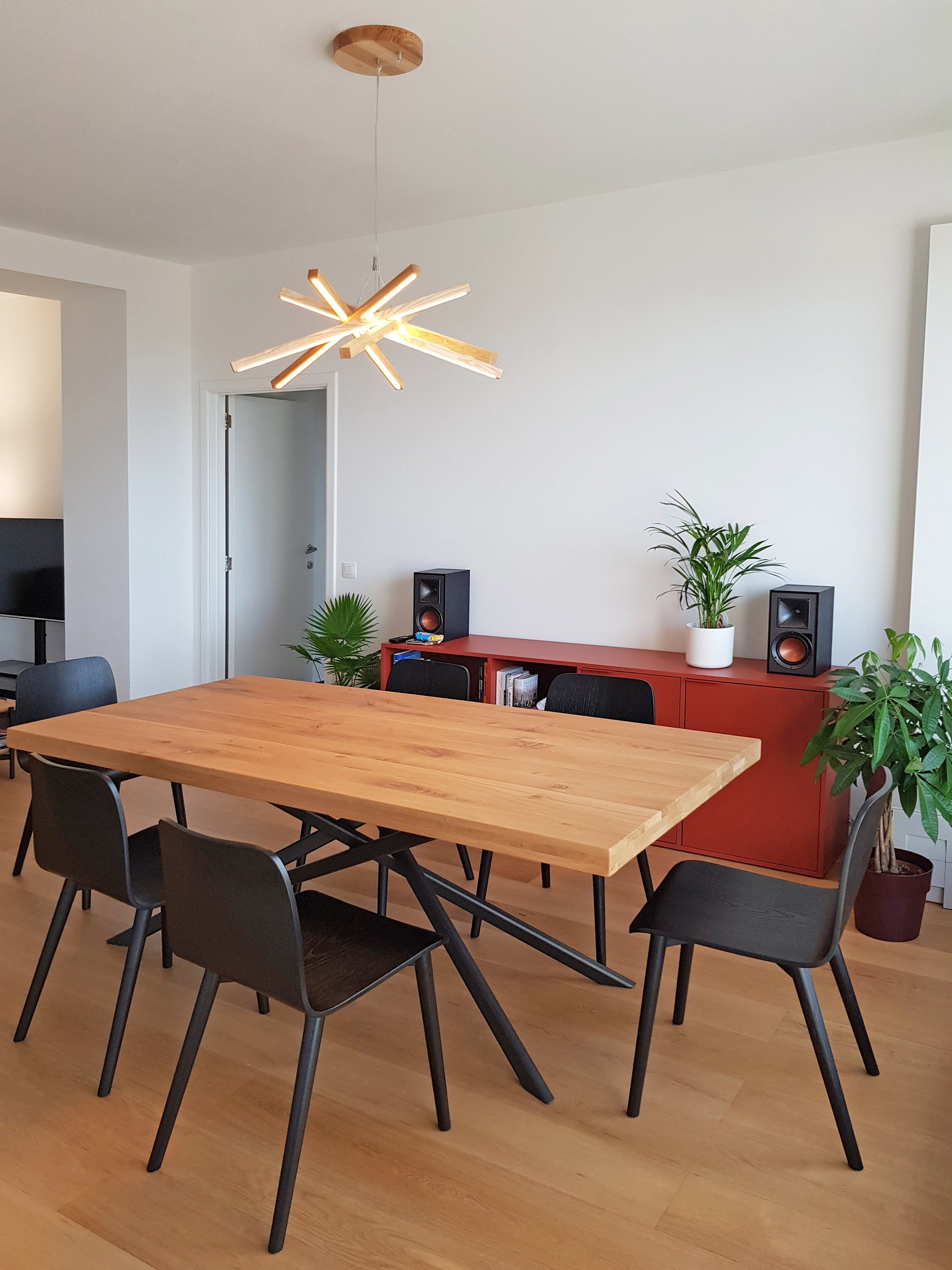 Wood Chandelier ASTRA Loft Light Wood Lighting Wood - Etsy