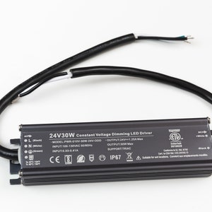 Dimmable UL Listed LED Driver for Wall Sconces and Small Lighting ...