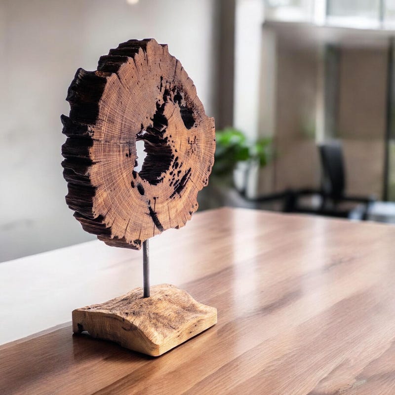 Oak Wood Slice - Etsy