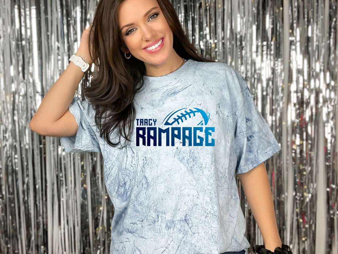 Tracy Rampage Ocean Blue T-shirt - Etsy