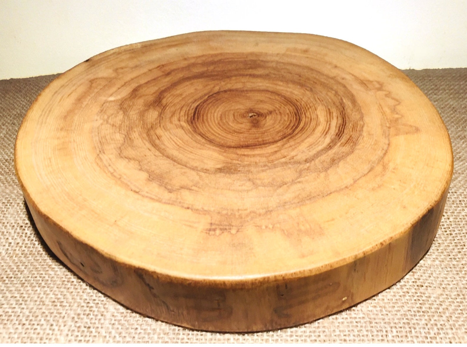 Barkless Tree Wood Cutting Board & Serving Tray Rustic | Etsy