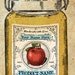 Apple Label Apple Jam Label Applesauce Canning Labels Download EDITABLE ...