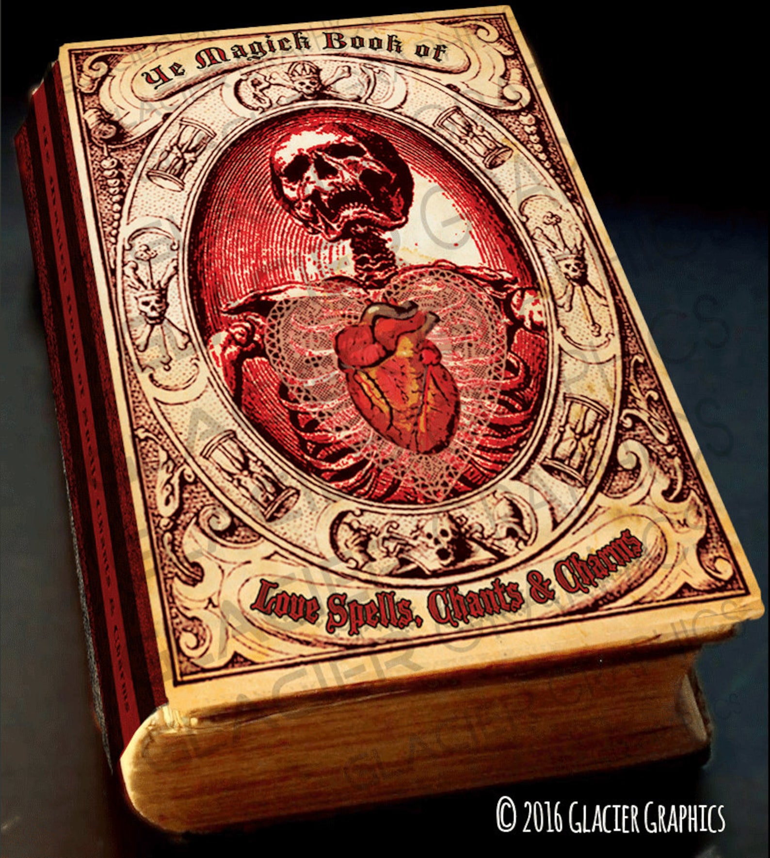 Spell Book Cover Halloween Witch Spell Book Cover Digital - Etsy