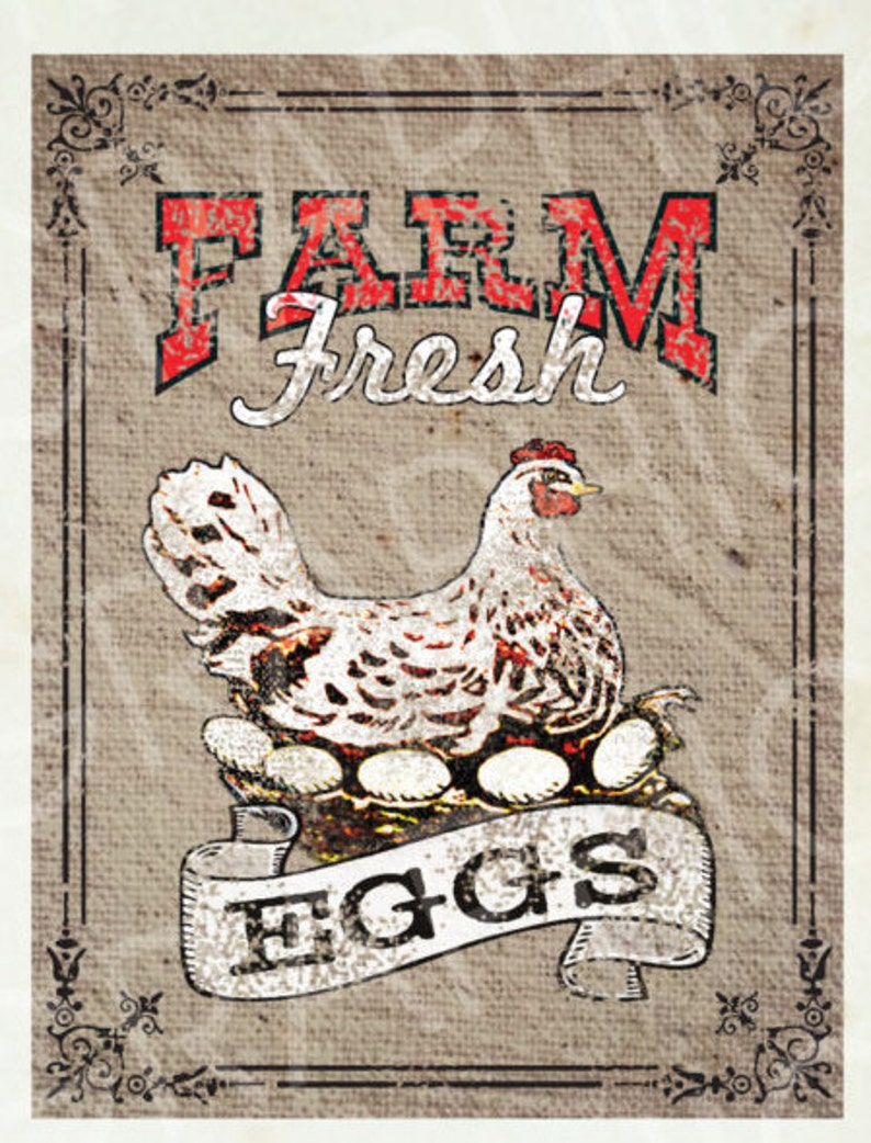 Country Farmhouse Printable Grain Sack Prim ATC Vintage Farm ACEO Cards ...
