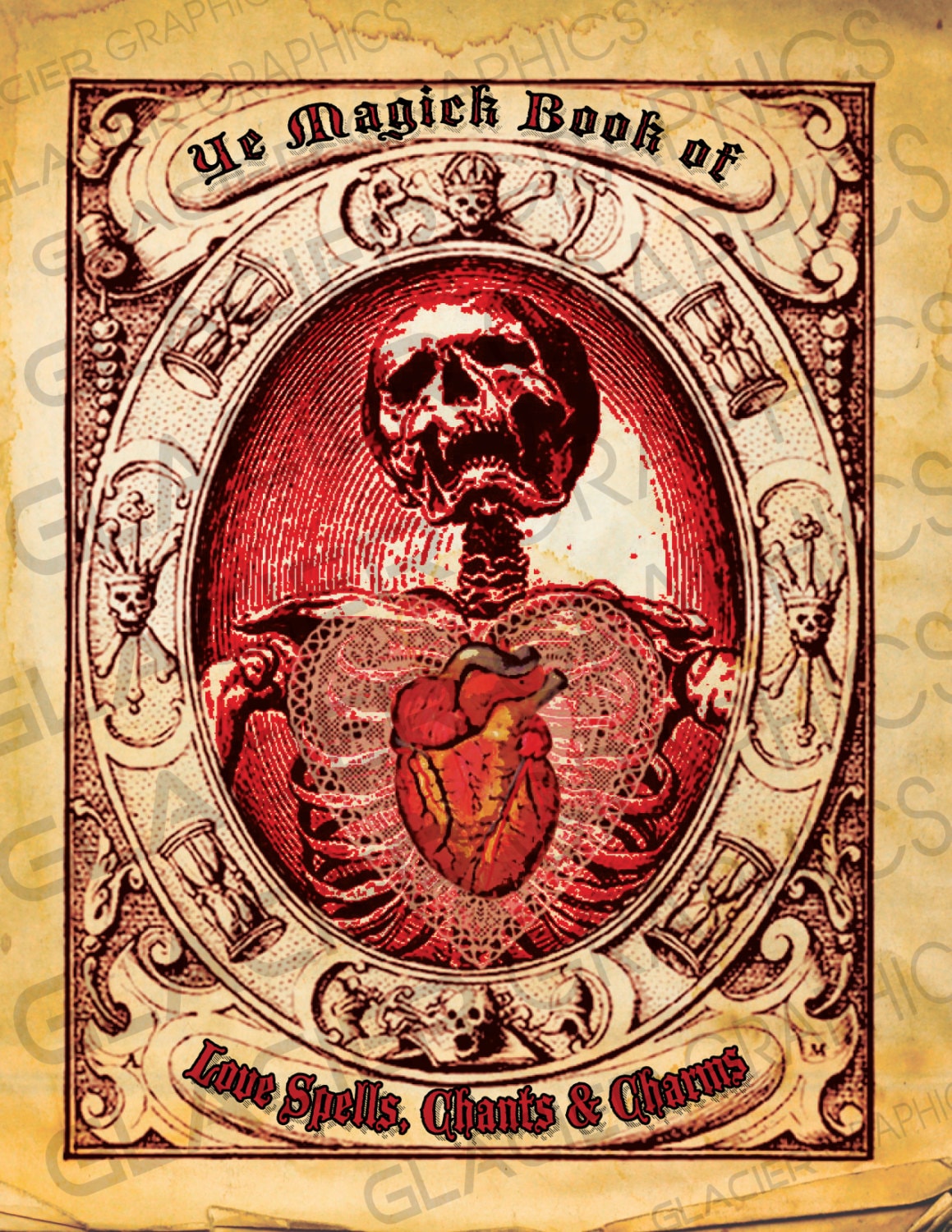 Spell Book Cover Halloween Witch Spell Book Cover Digital | Etsy