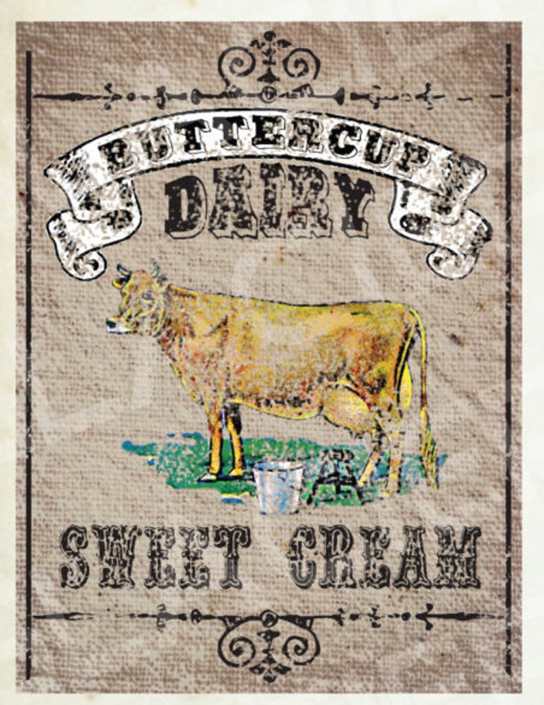 Country Farmhouse Printable Grain Sack Prim ATC Vintage Farm ACEO Cards ...