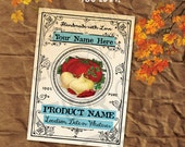 9 Homemade Salsa Labels Editable Gift Tags Salsa Labels Salsa - Etsy