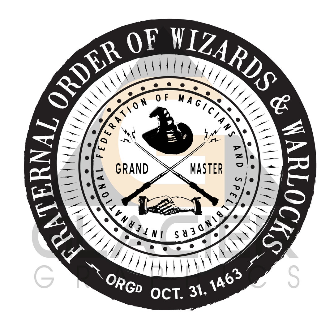 Fraternal Order of Wizards SVG Halloween Wizards Die Cut Halloween ...