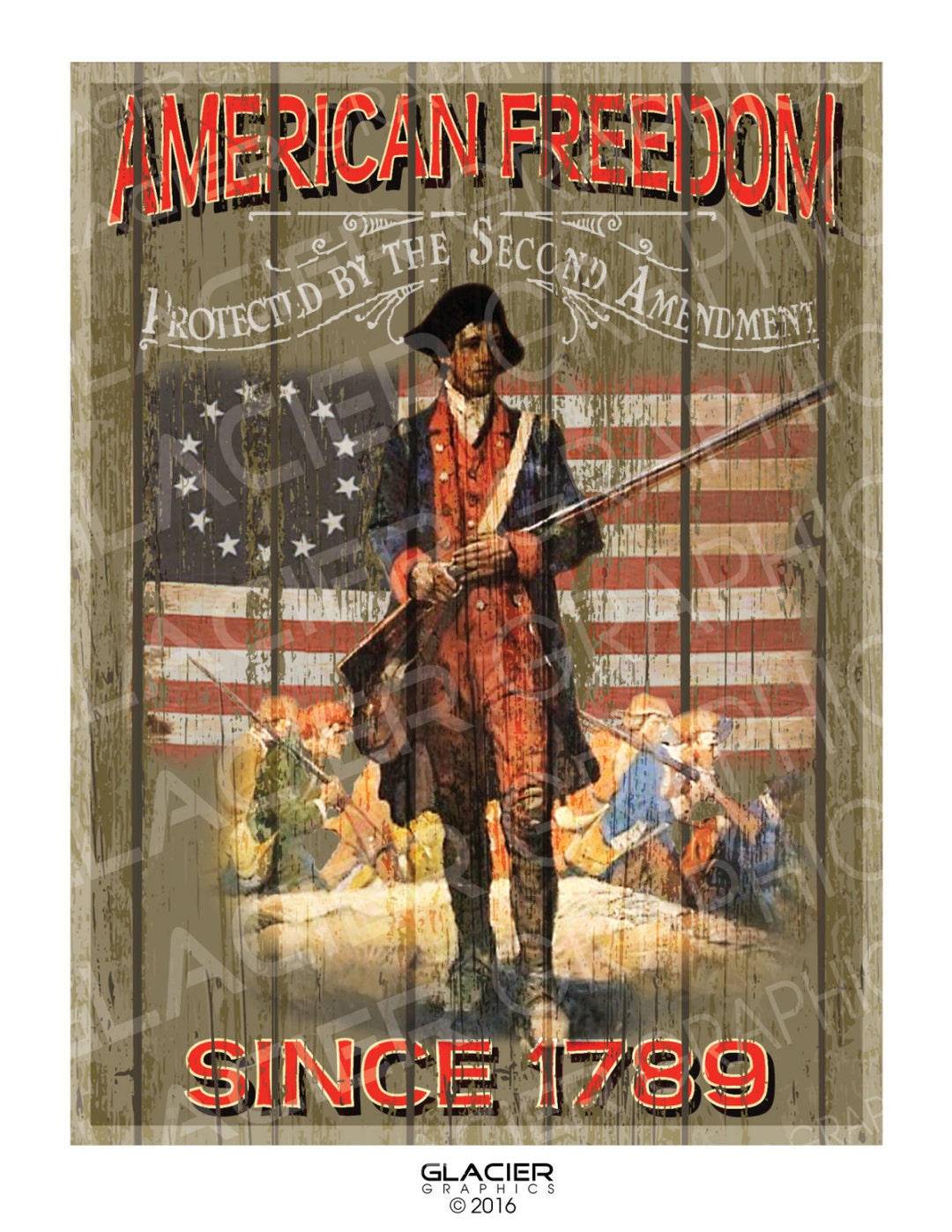 2nd Amendment Sign Country Farmhouse Printable American Freedom Sign ...