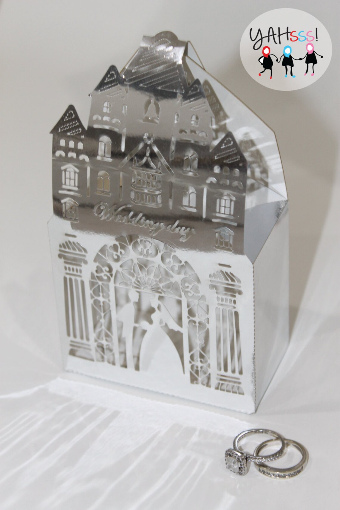 Castle Wedding Day Favor Box Pack of 27 - Etsy