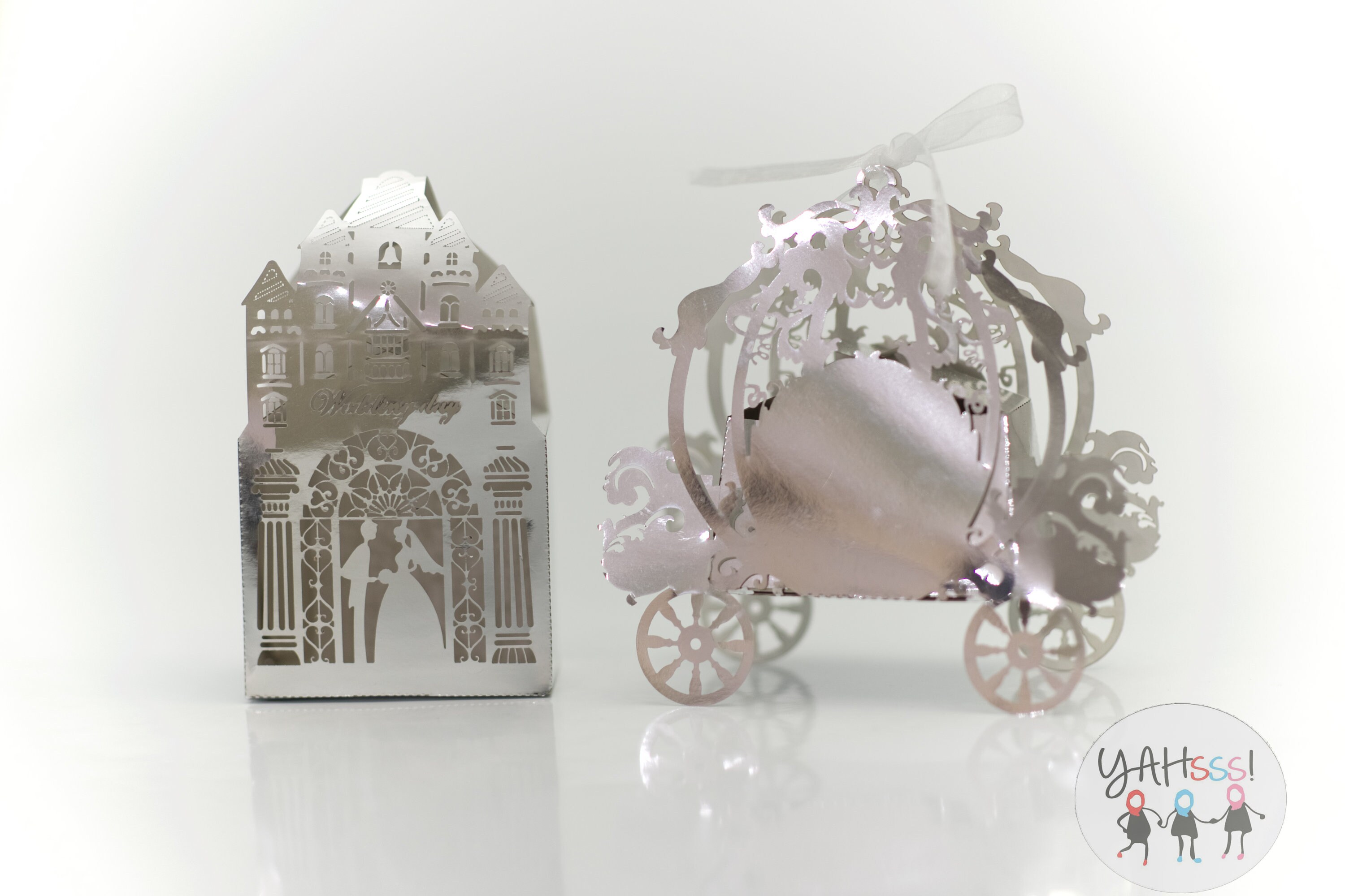 Castle Wedding Day Favor Box Pack of 27 - Etsy