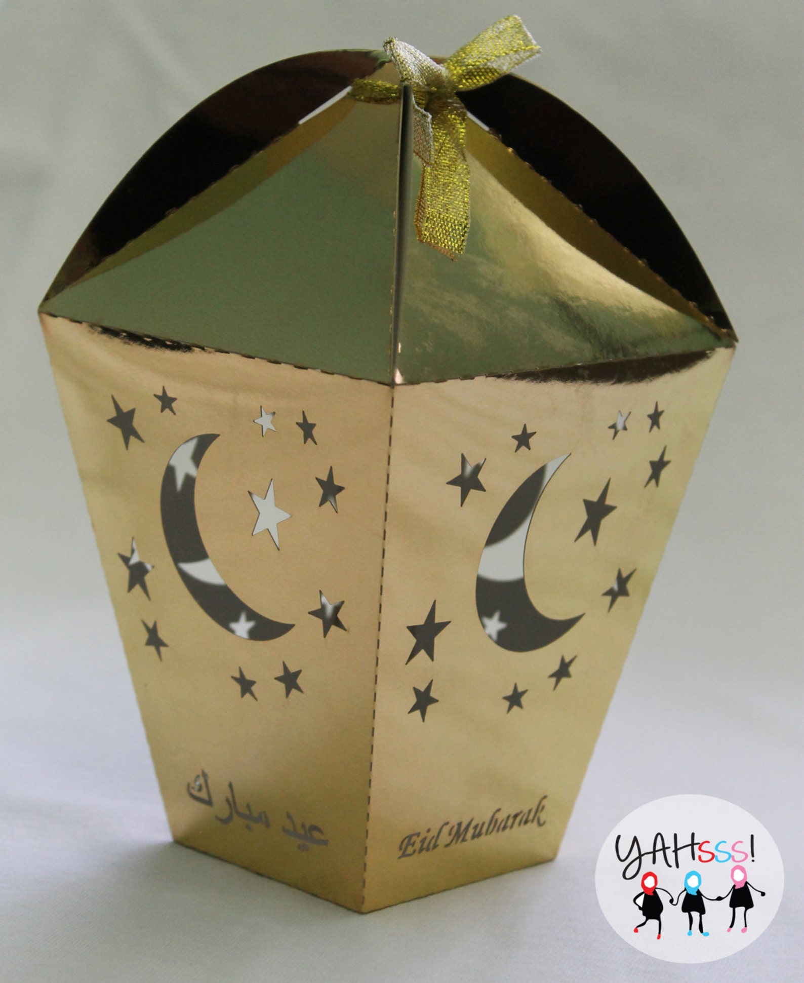 Eid Mubarak Party Box Fanoos Pack of 10 - Etsy Australia