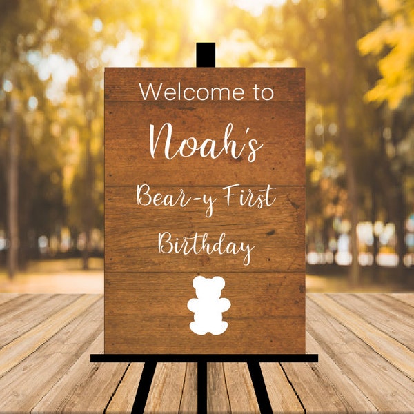First Birthday Sign - Etsy UK