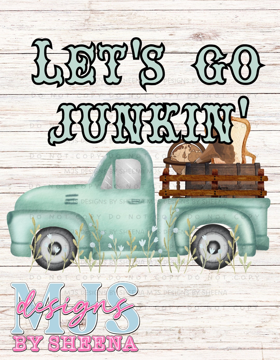 Let's Go Junkin' Png, Sublimation, Dtf, Yard Sale, Antique - Etsy
