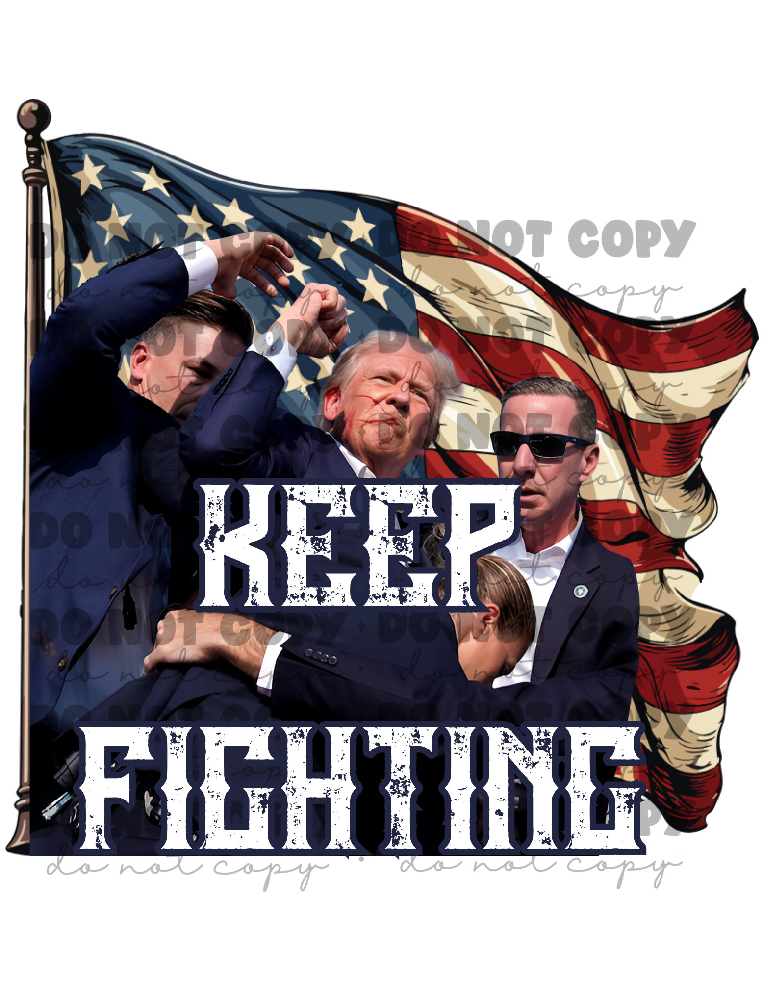 Keep Fighting, Trump Png - Etsy