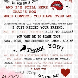 Vampire Diaries Png - Etsy