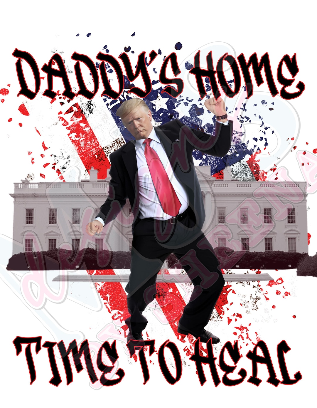 Daddy's Home Png, Trump Png, - Etsy