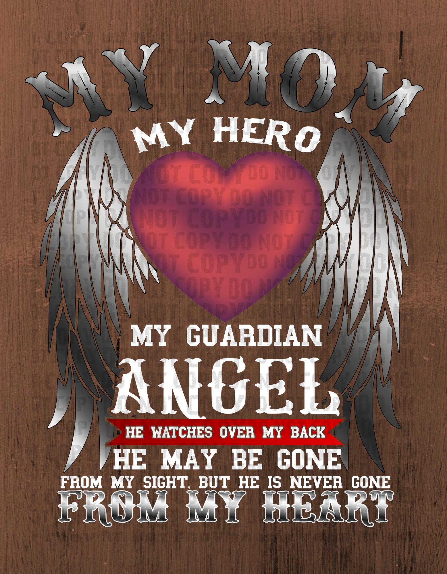 Mom Memorial Png, in Memory of Mom Png, Mom in Heaven Png, Memory ...