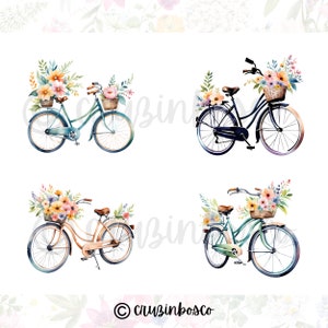 24 Spring Clipart Bundle, Garden Clip Art Set, High Quality PNG ...