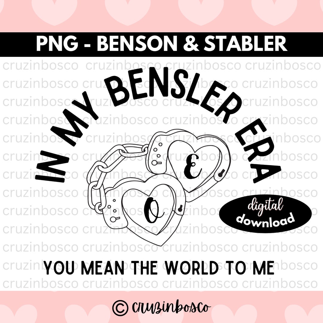 In My Bensler Era PNG, Benson Stabler Design (digital Download) - Etsy