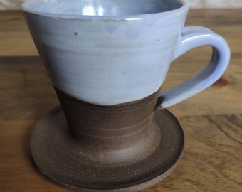 Ceramic Stoneware Coffee Dripper and Jug Set / Pour Over Coffee Set ...
