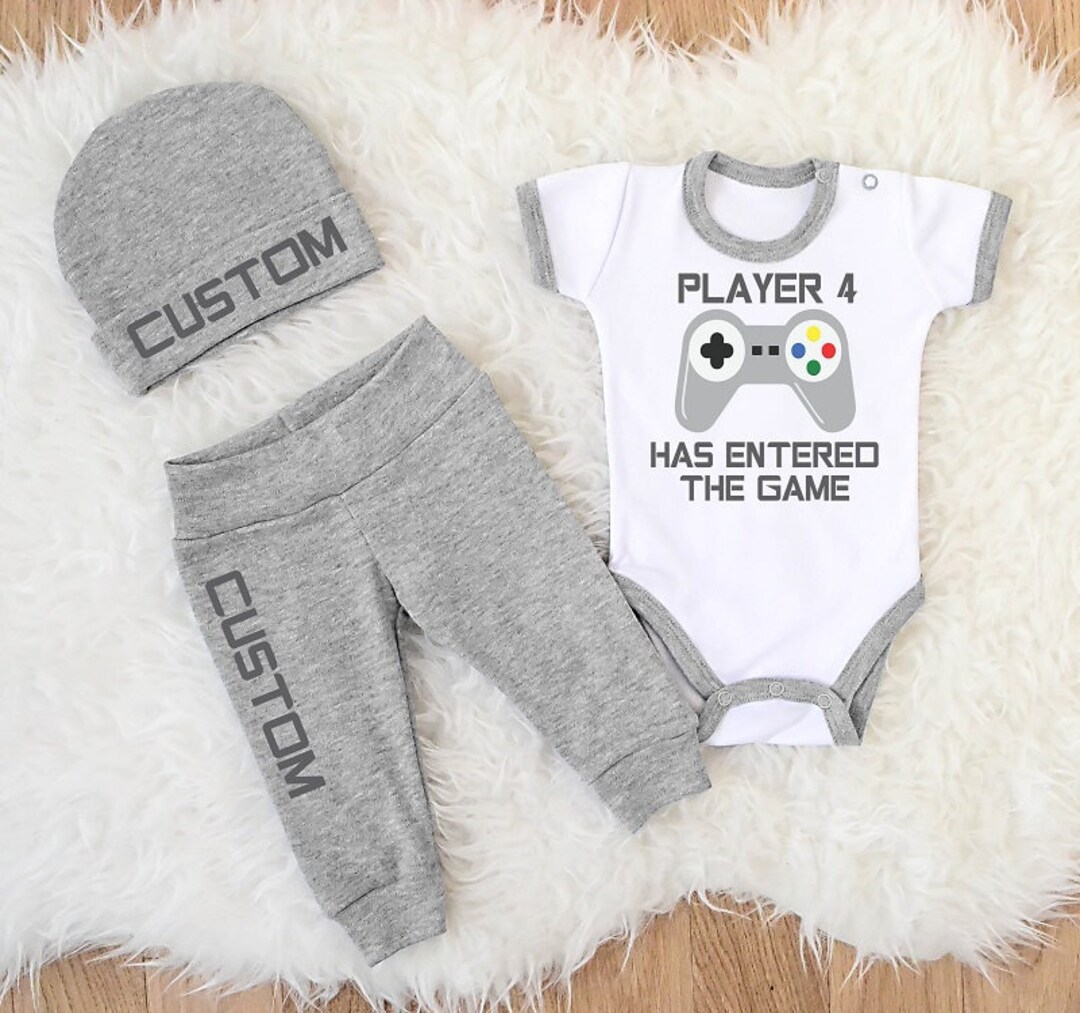Gamer Baby Clothes. Player Baby Bodysuit Baby Pants and Baby - Etsy