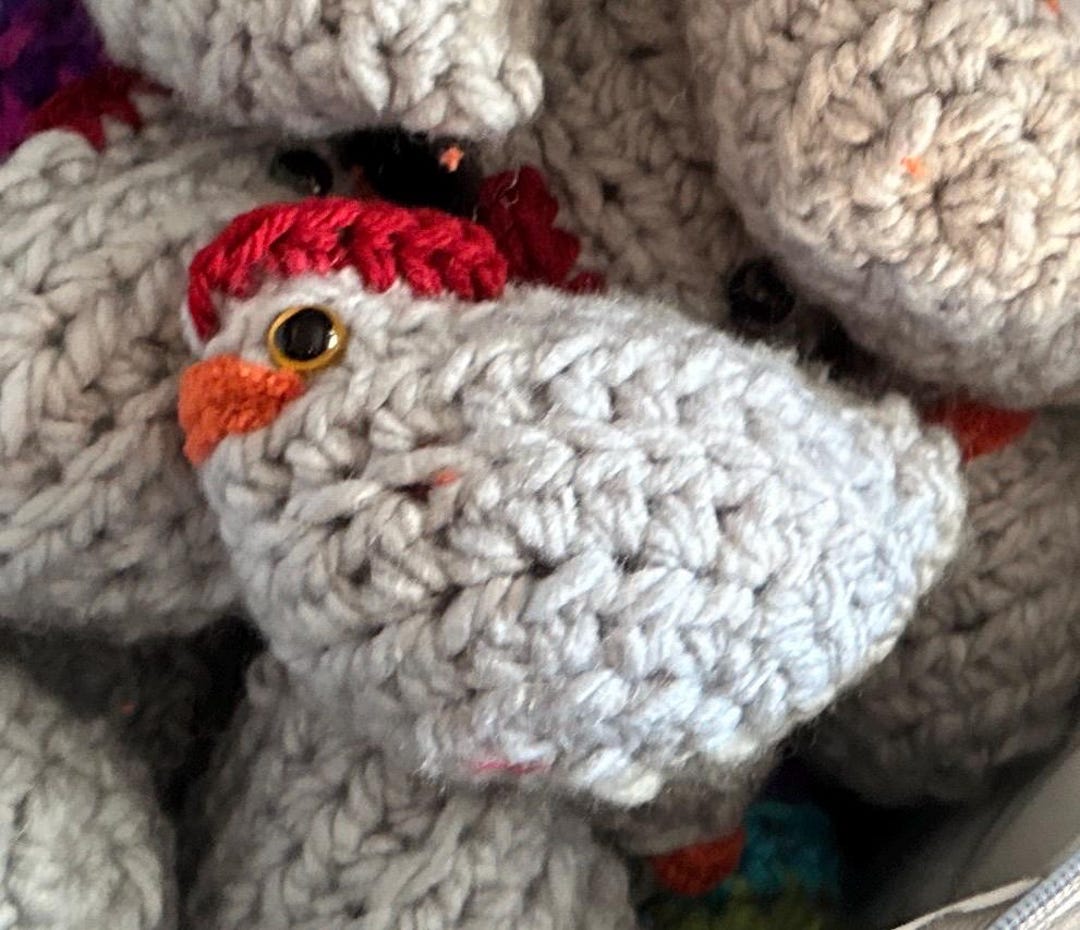 No Sew Pocket Chicken/duck/bird Amigurumi Crochet Pattern - Etsy