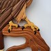 Red-tailed Hawk Wood Intarsia Scroll Saw Art Wall Hanging - Etsy