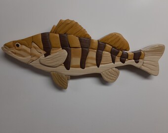 Tiger Wood Intarsia Wall Hanging Scroll Saw Art - Etsy