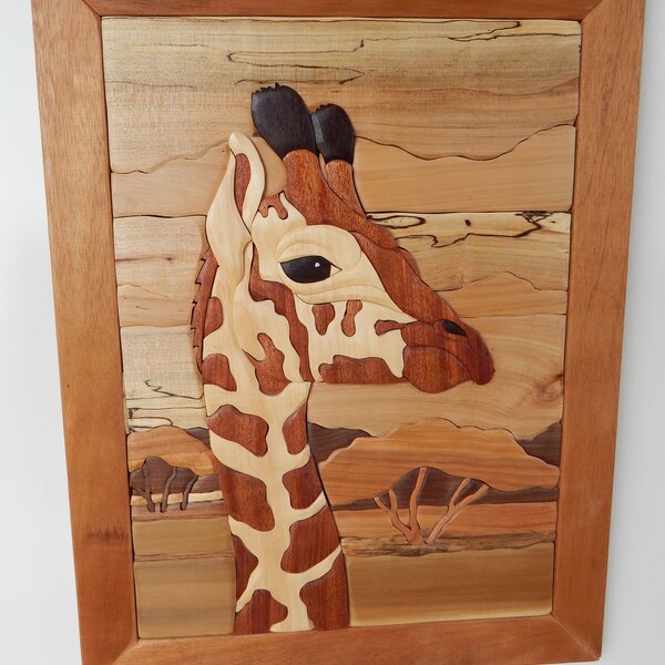 Giraffe Wood - Etsy