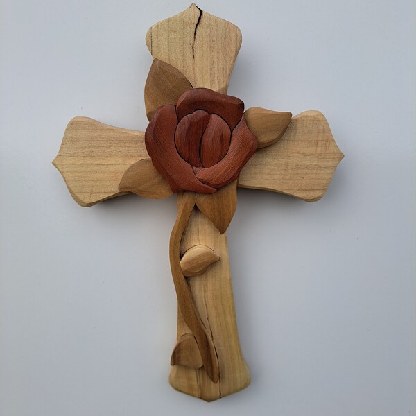 Intarsia Cross - Etsy