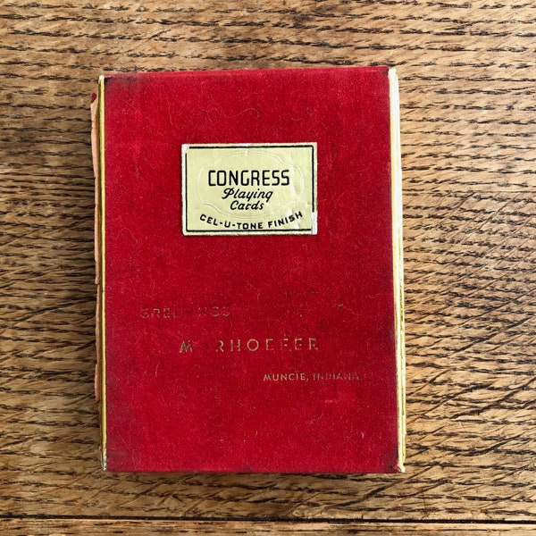 Antique Bridge Playing Cards - Etsy