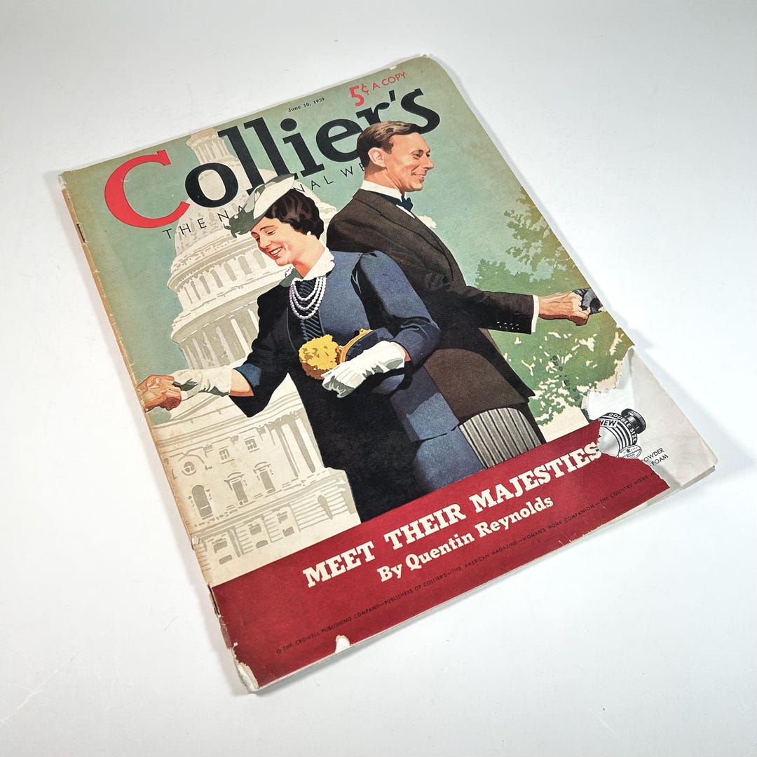 Collier's Magazine June 1939: Vintage US Culture & Car Ads - Etsy