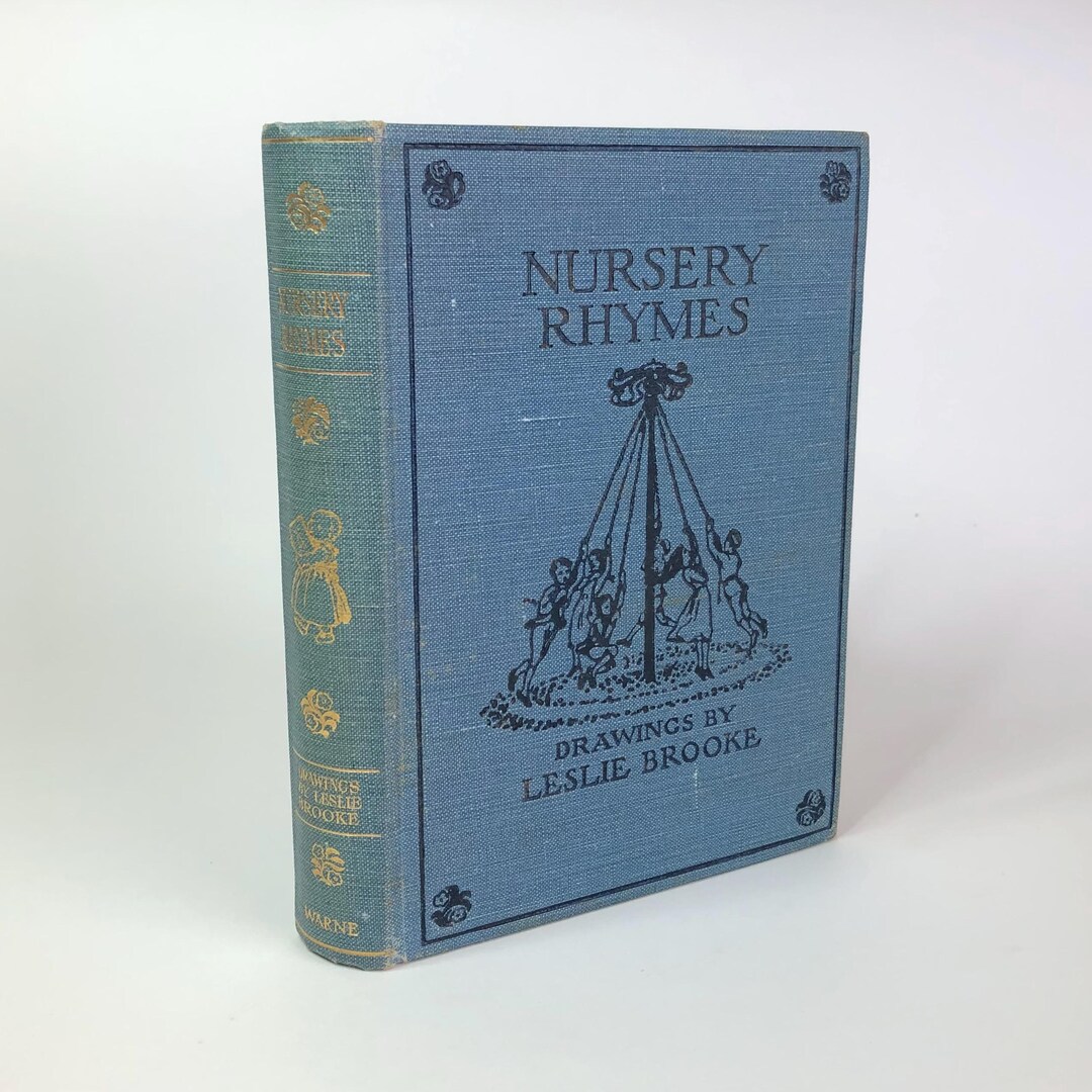 Nursery Rhymes Songs and Ditties Drawings by L. Leslie Brooke 1930s - Etsy