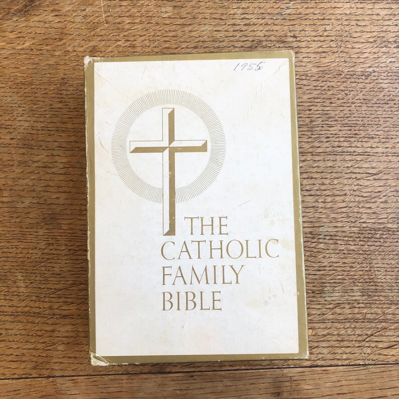 Holy Bible Catholic Family Edition John J. Crawley and Co. - Etsy