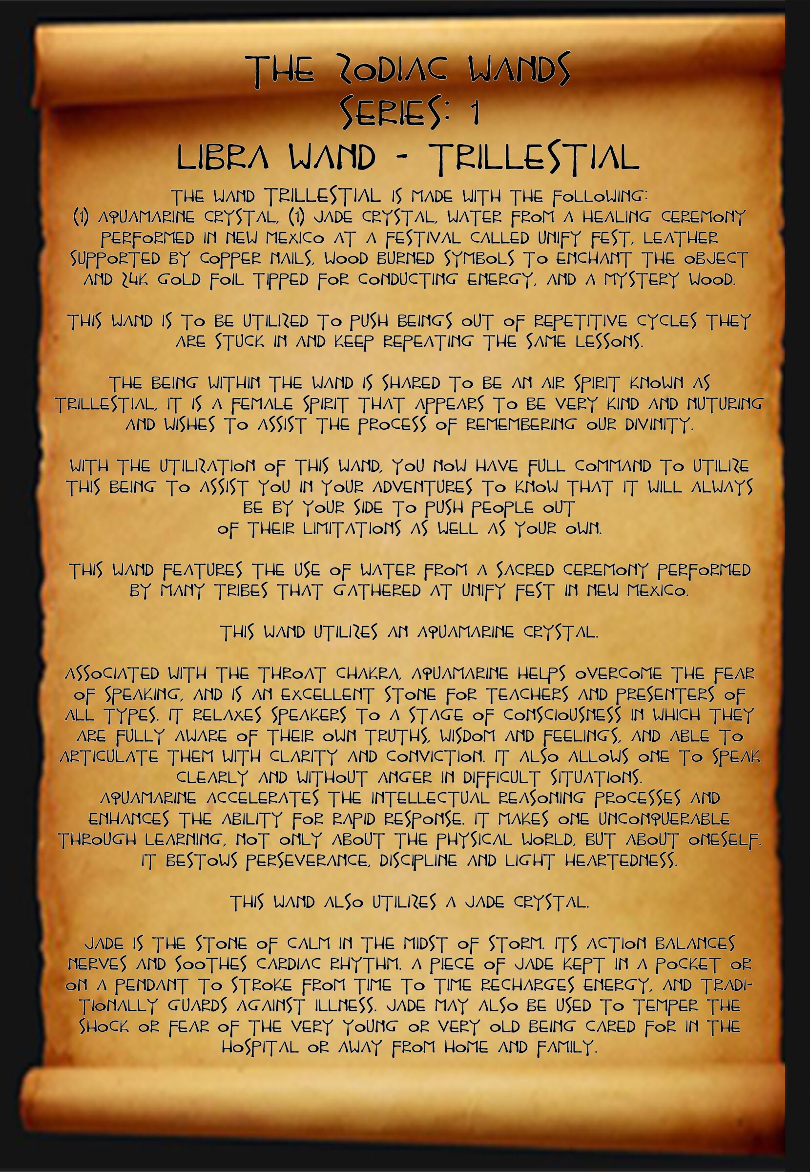 The Zodiac Wands Libra Series 1 - Etsy