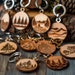Custom Wooden Key Chains - Laser Cut - Etsy