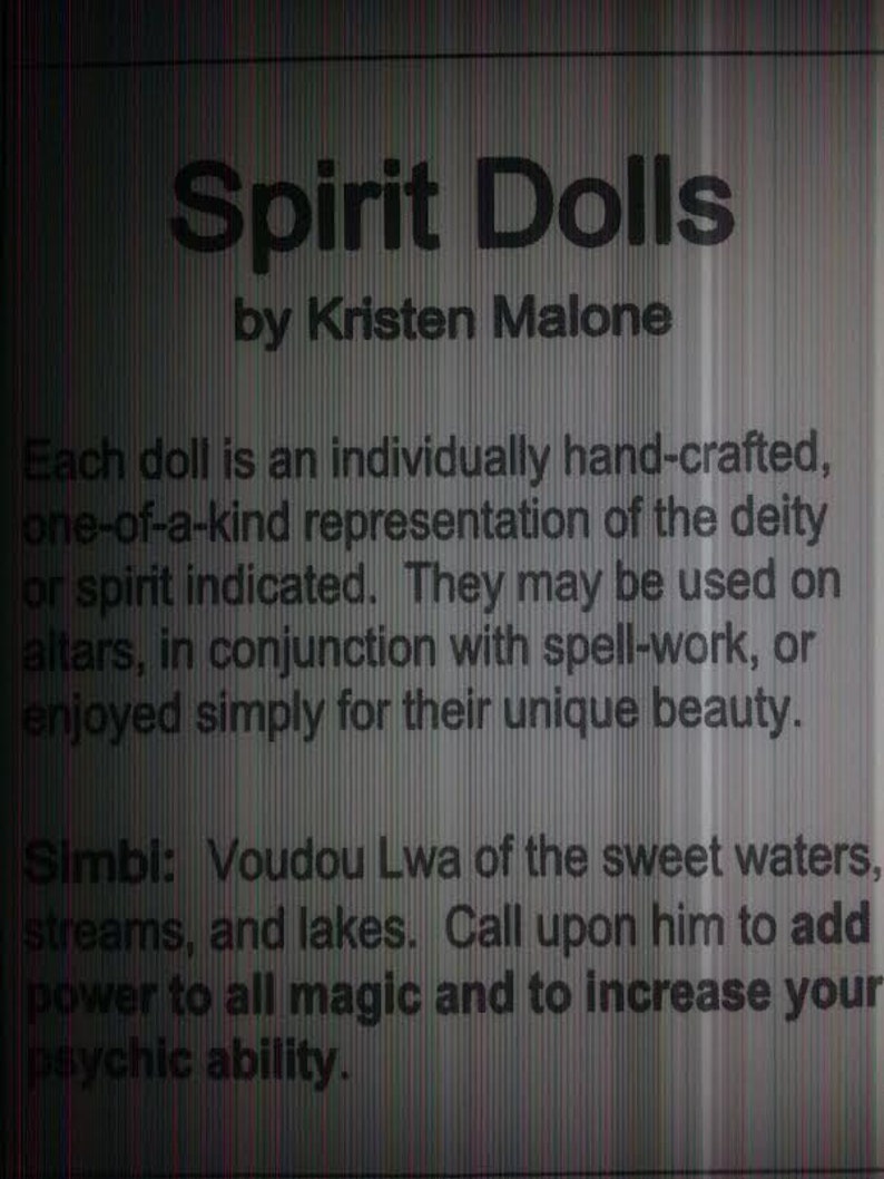 Simbi Spirit Doll - Etsy