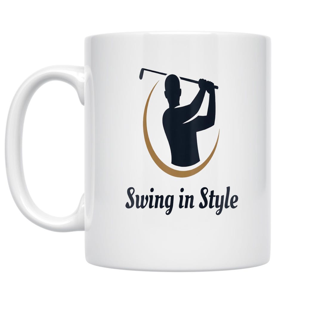 Jazz Lover Coffee Mug: Art Deco Swing Design With Gold Accents - Etsy