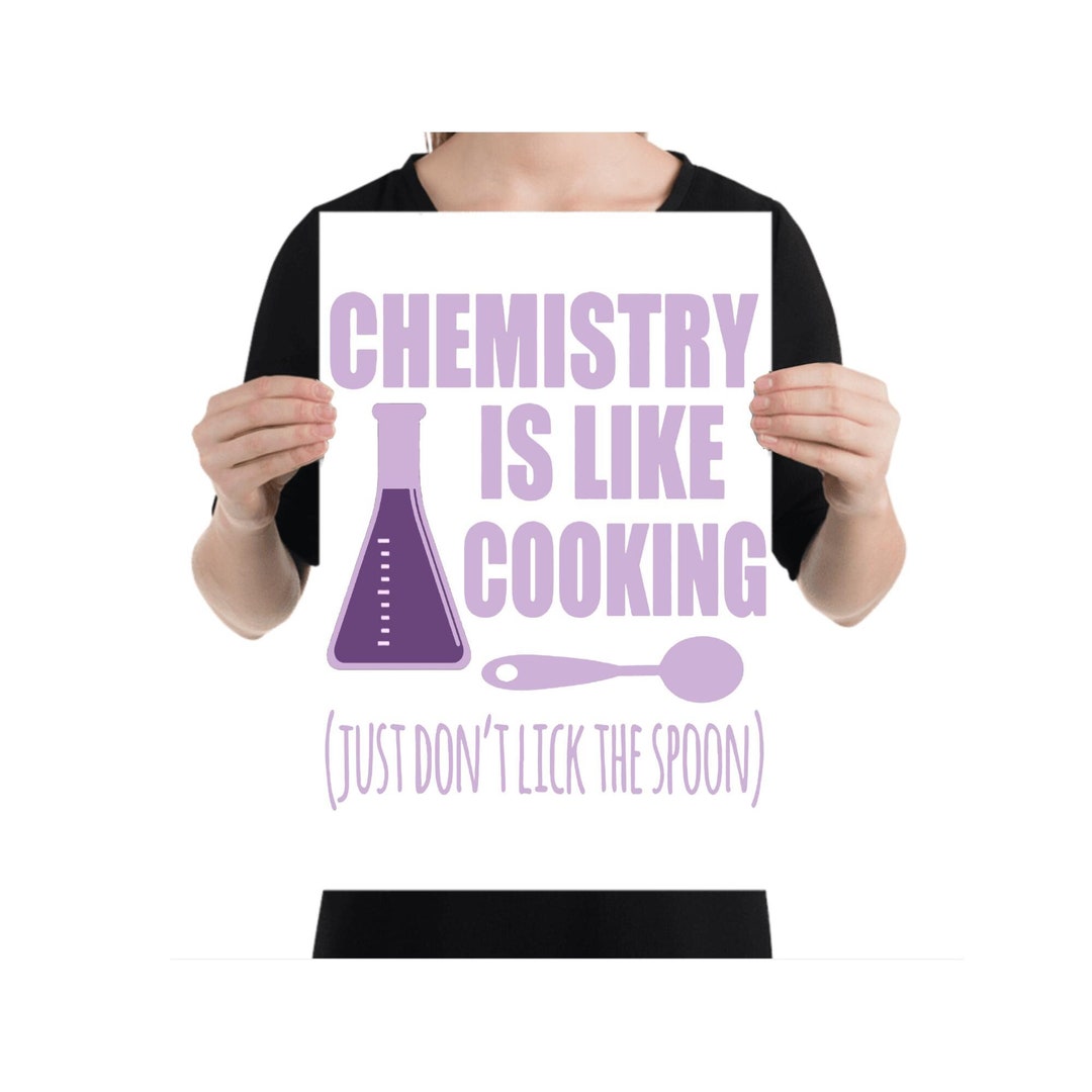 Funny Chemistry Poster, Science Lab Wall Art, Chemist Gift, STEM ...